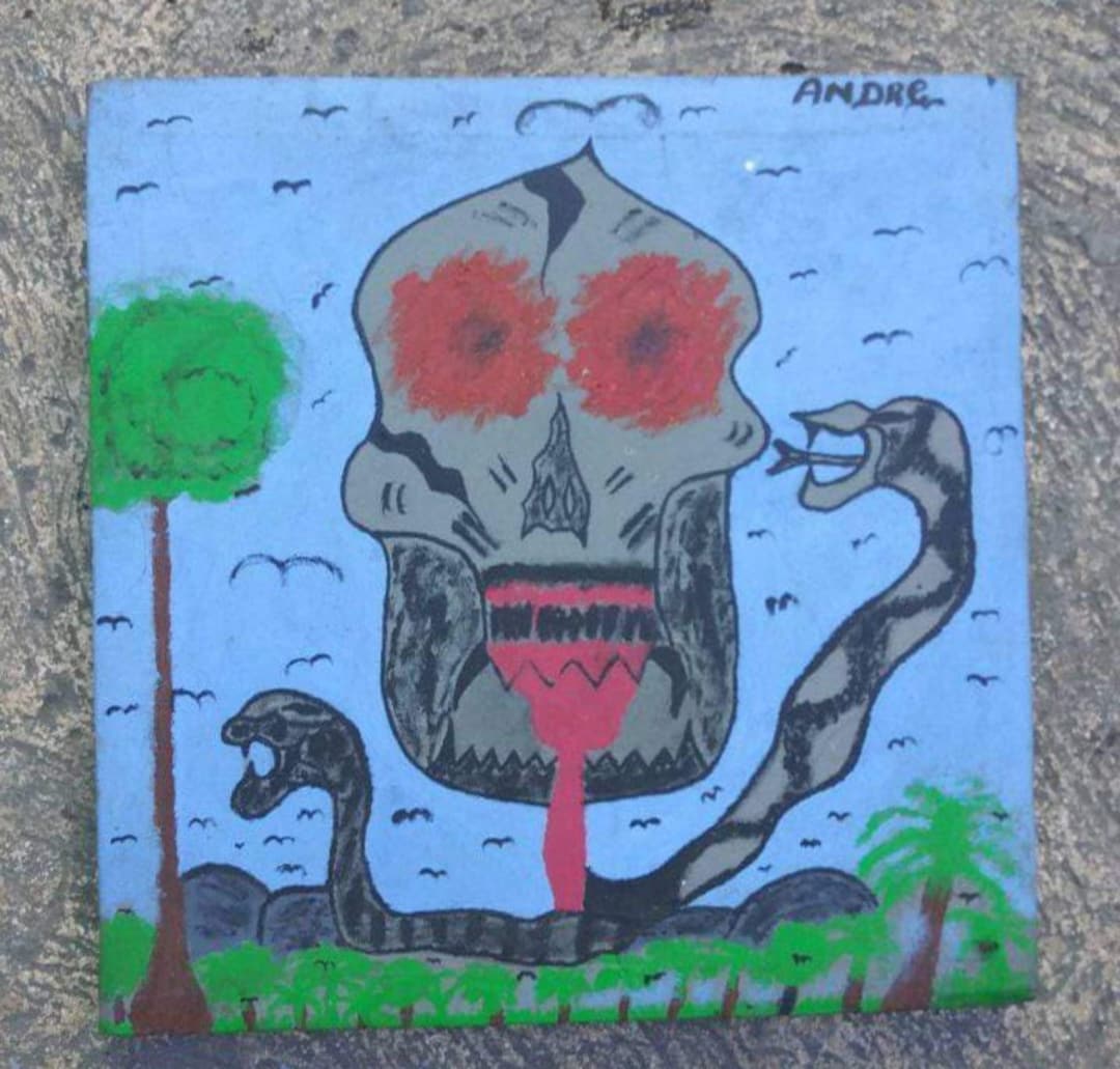 Haitian Vodou Folk Art Andre' Pierre Artist - Etsy