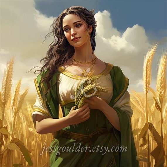 Demeter Goddess Of Harvest