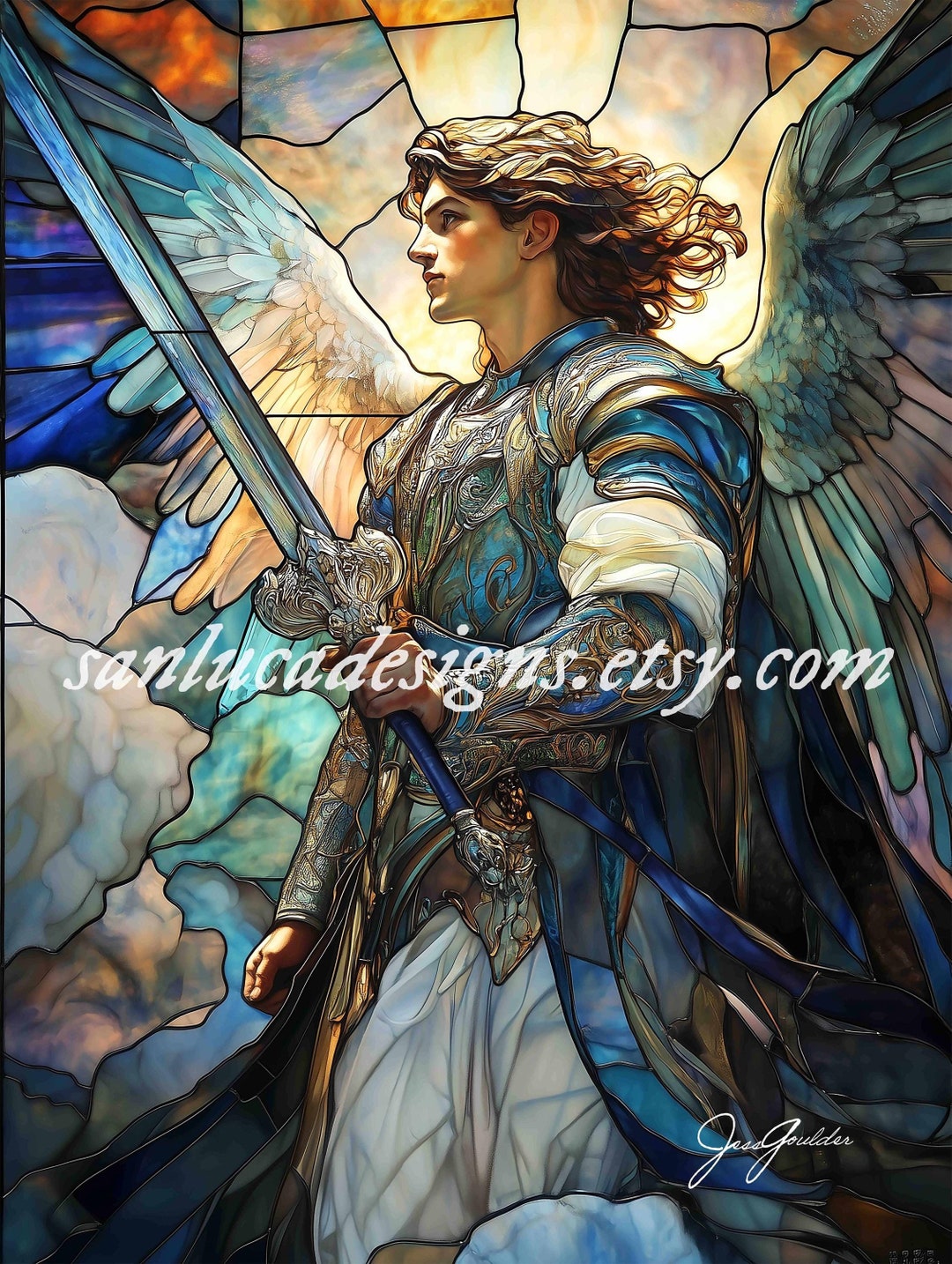 Archangel Raguel digital Download Angel Of - Etsy
