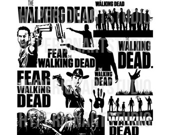 The Walking Dead Cricut | Etsy