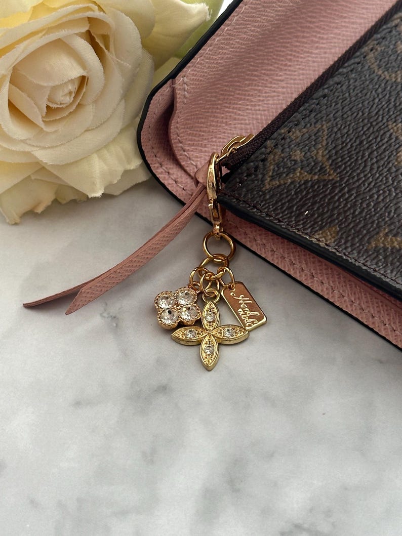 Dainty Micro Wallet Charm: Zipper Pull, Pochette Charm - Etsy