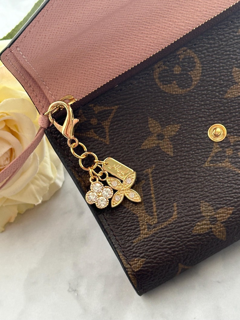 Dainty Micro Wallet Charm: Zipper Pull, Pochette Charm - Etsy