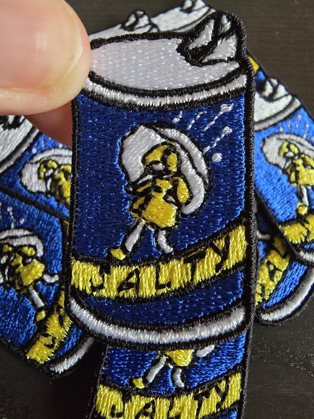 Stay Salty Iron on Patch, Cool, Polo, Parody, Iron on Patches, Badge ...