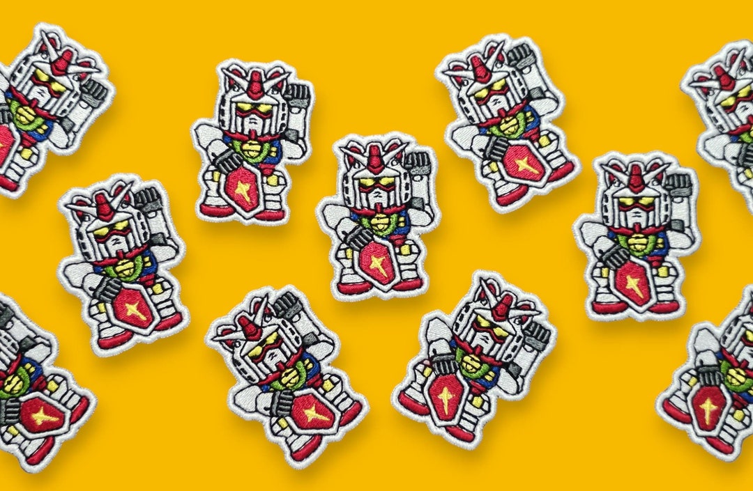 Robot Iron on Patch, Fortune Cat, Mecha, Maneki Neko, Japanese, Lucky ...