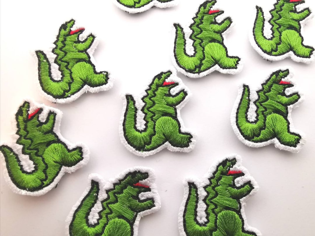 Godzilla Patch, Japanese, Beast, Kaiju, Croc, Cool, Polo, Parody, Iron ...