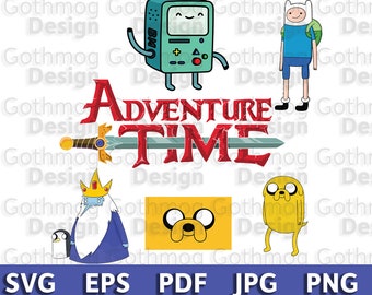 Adventure Time Svg File - Etsy