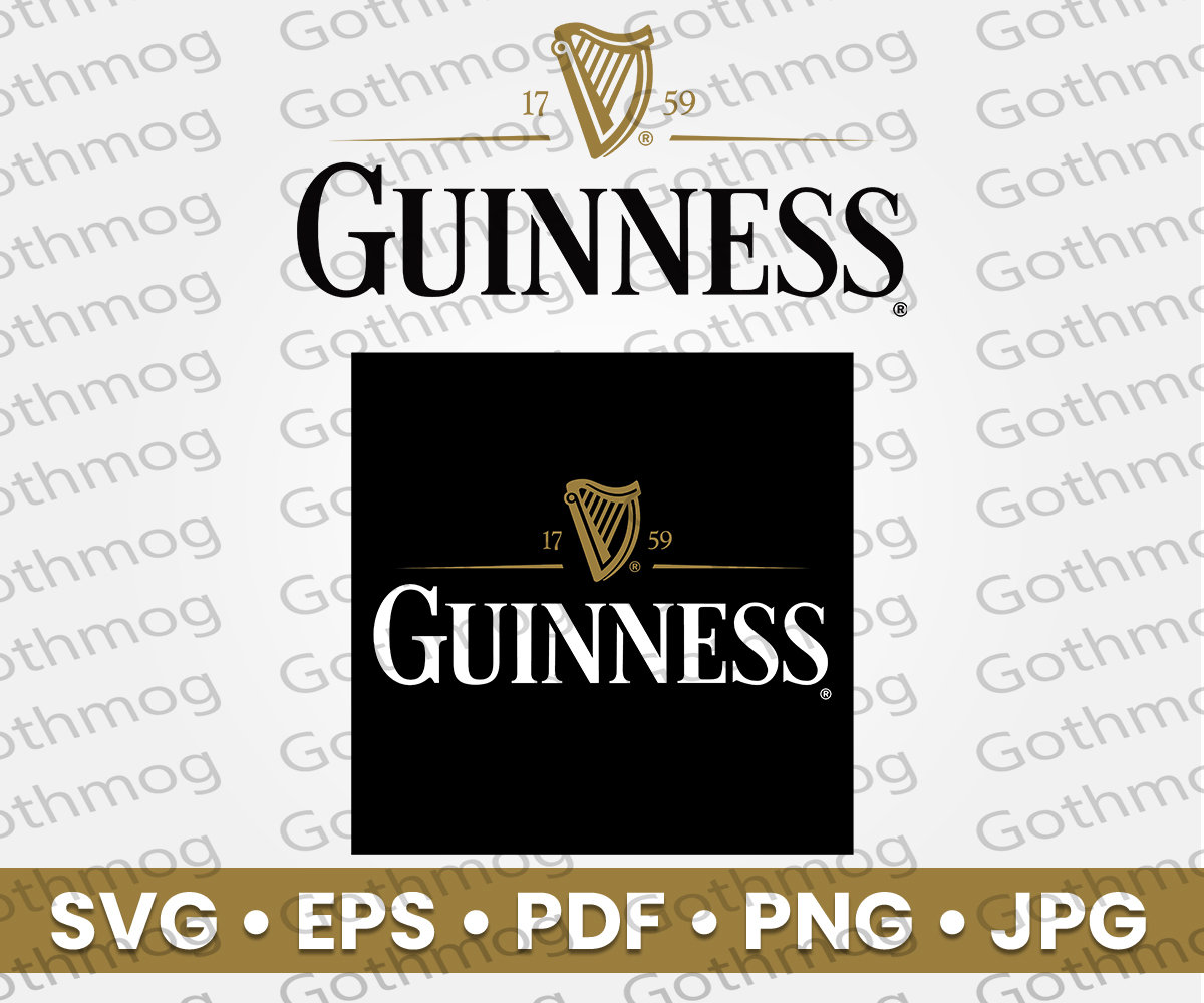 Guinness Logo Vector Svg Eps Jpeg Pdf Png Guinness - Etsy UK Guinness Logo Vector Svg Eps Jpeg Pdf Png Guinness - Etsy UK