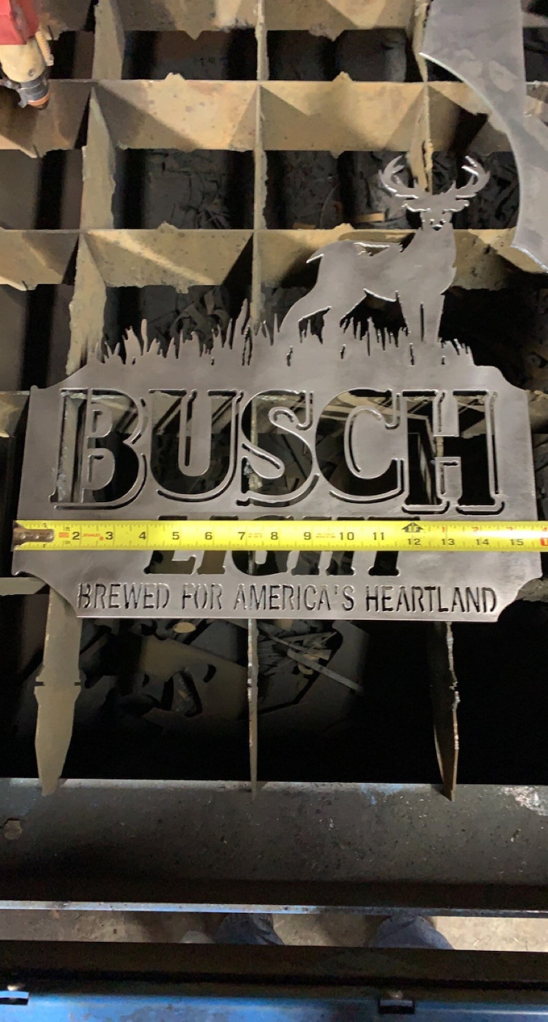 Busch Light Deer Sign - Etsy