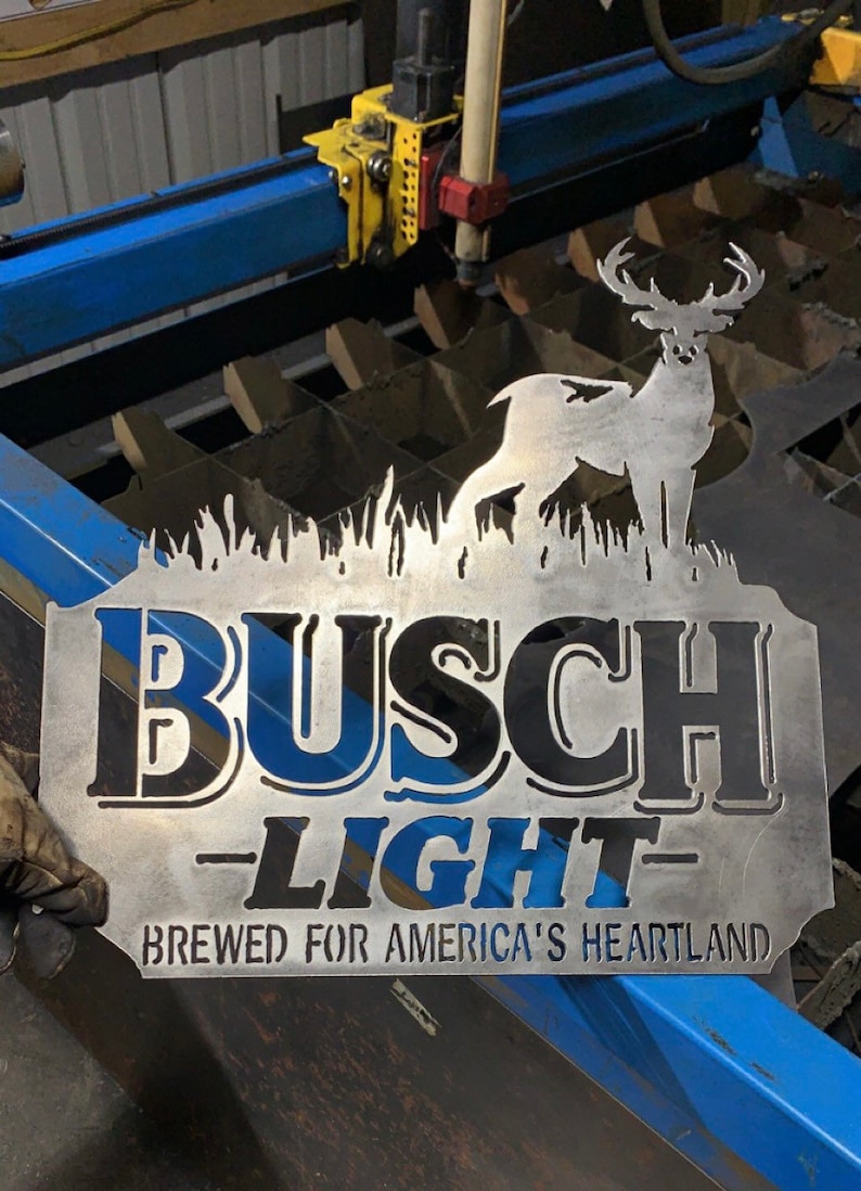 Busch Light Deer Sign - Etsy