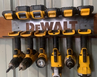 Dewalt 20V Battery and Tool Holder - Etsy