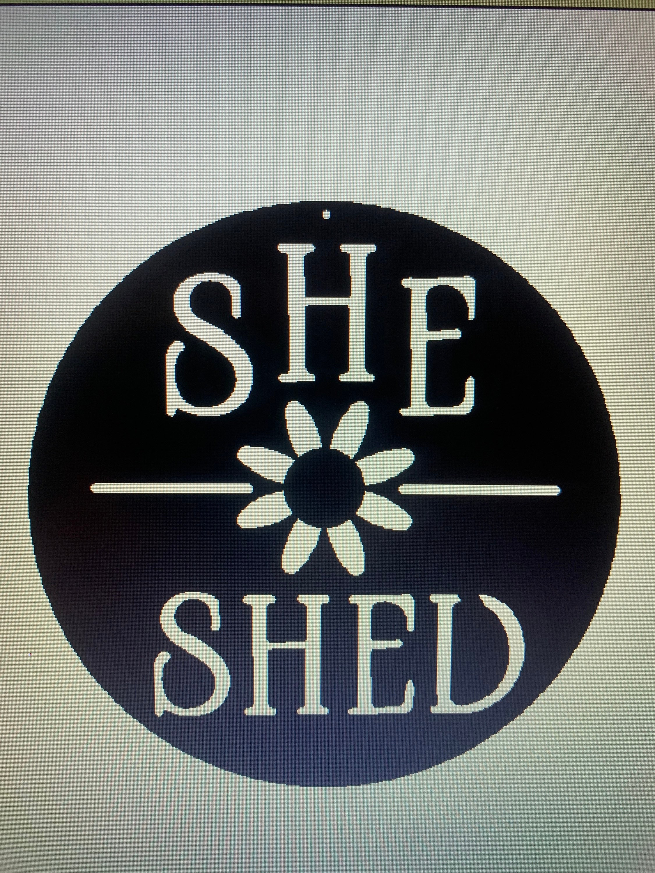 She Shed Sign - Etsy