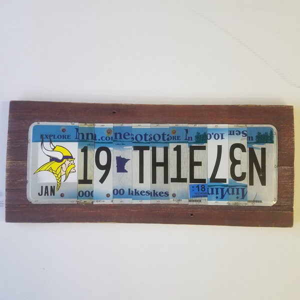 Vikings Logo Wood Sign - Etsy