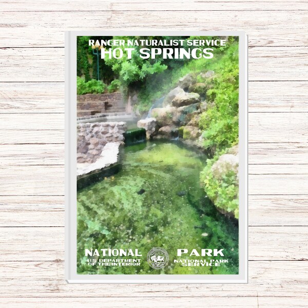Hot Springs National Park Art - Etsy