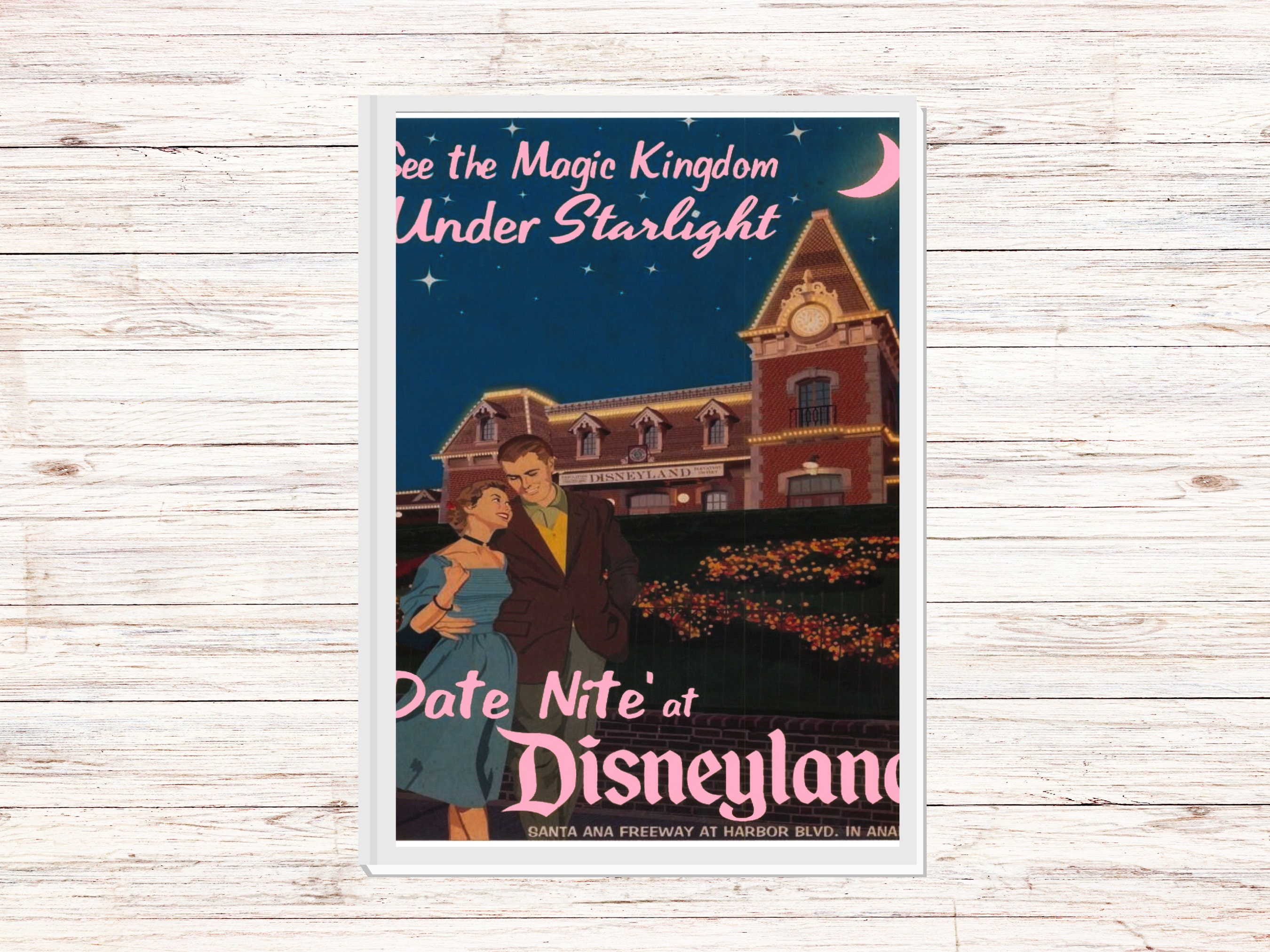Book Disneyland Poster
