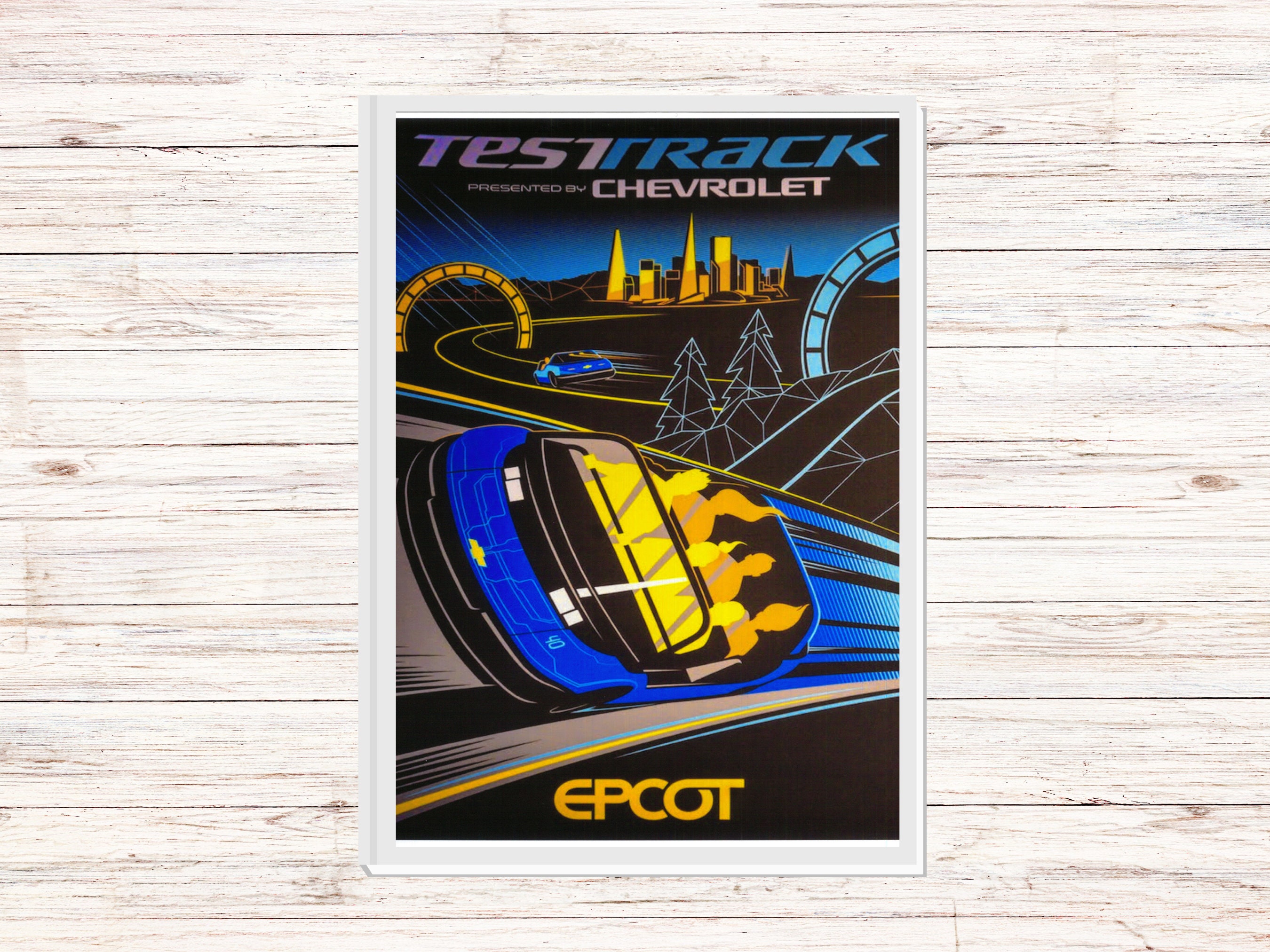 Epcot Test Track Clipart