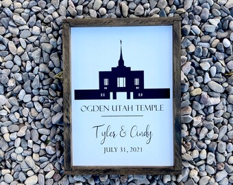 Temple Wood Sign - Etsy