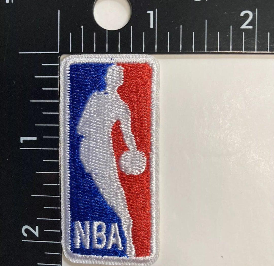 NBA Logo Patch Basketball Jerry West Small Patch Embroidered Iron On ...