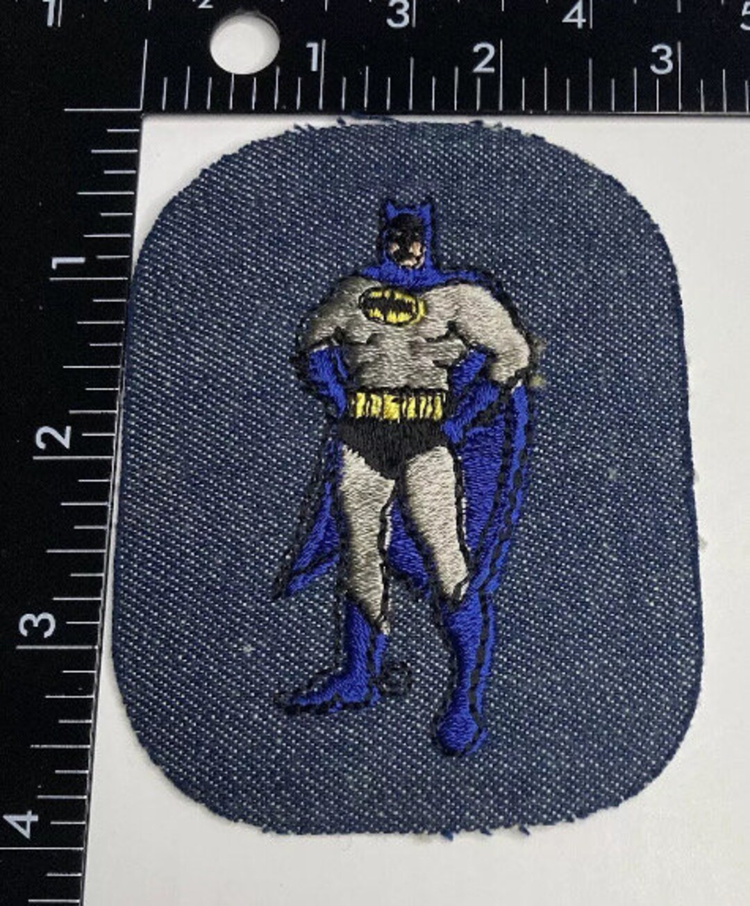 Vintage Batman Patch Embroidered Sew On/iron on Vtg - Etsy