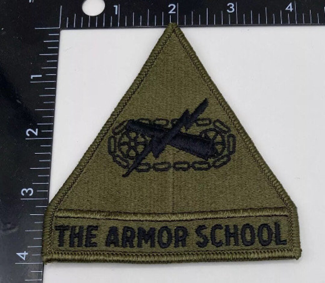 Vintage U.S. Army the Armor School Fort Knox Subdued Patch Sew-on ...