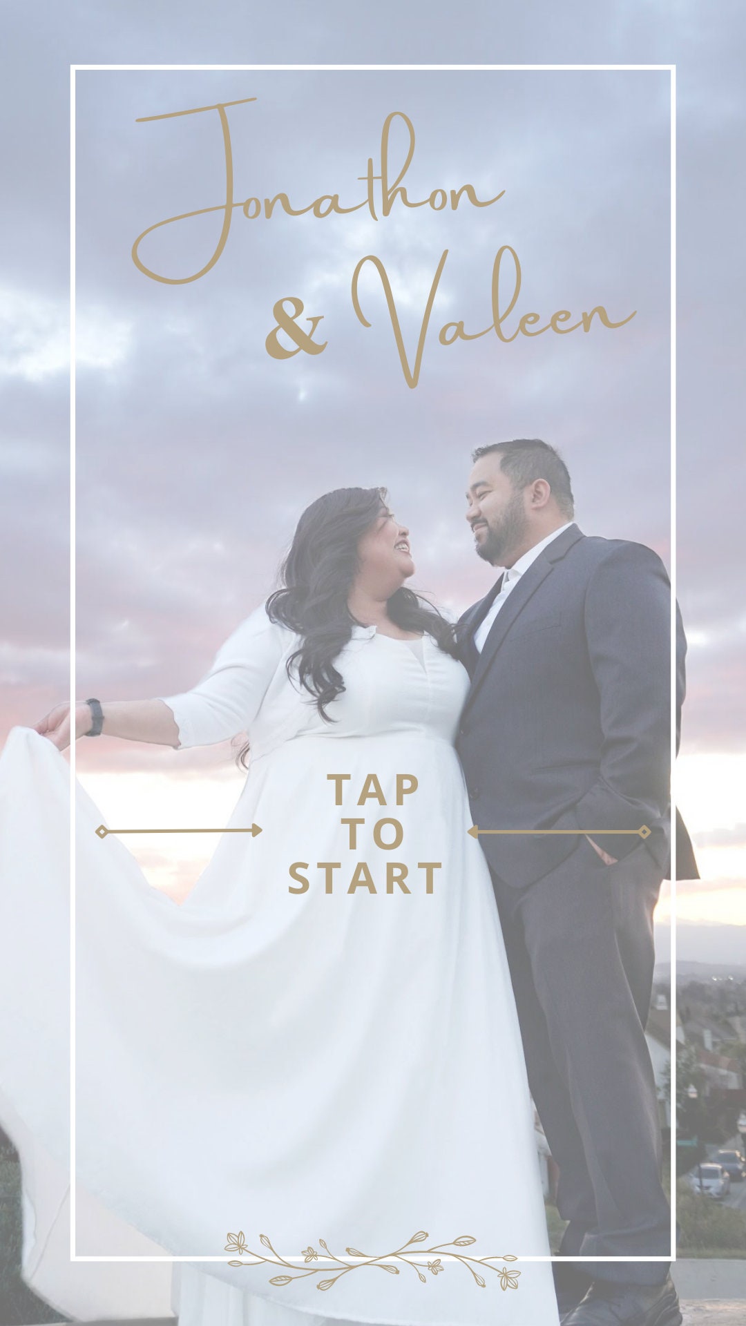 Customizable Photo Booth Tap to Start Screen Vertical - Etsy