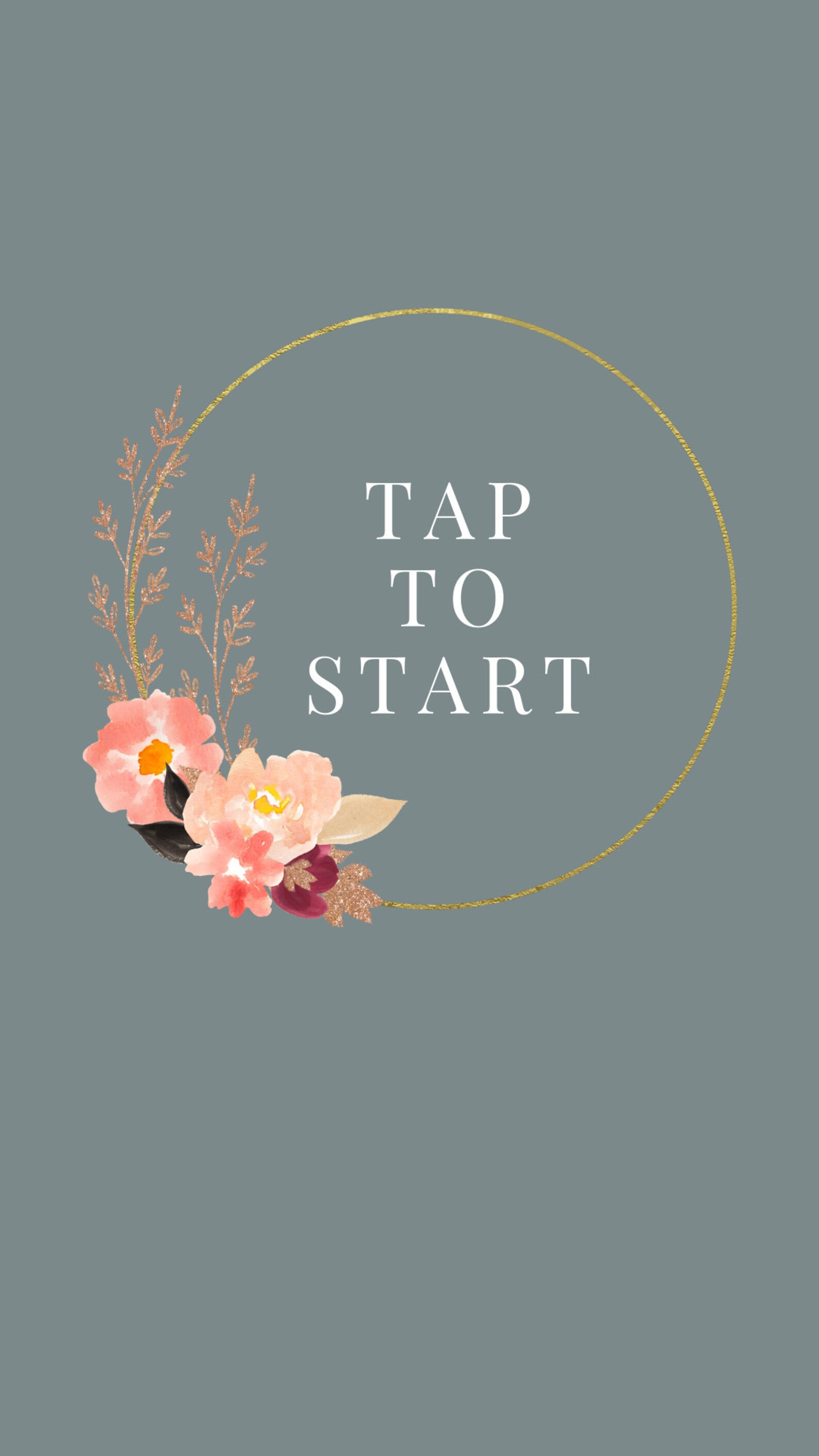 Photo Booth Tap to Start Screen - Set of 6 - Etsy