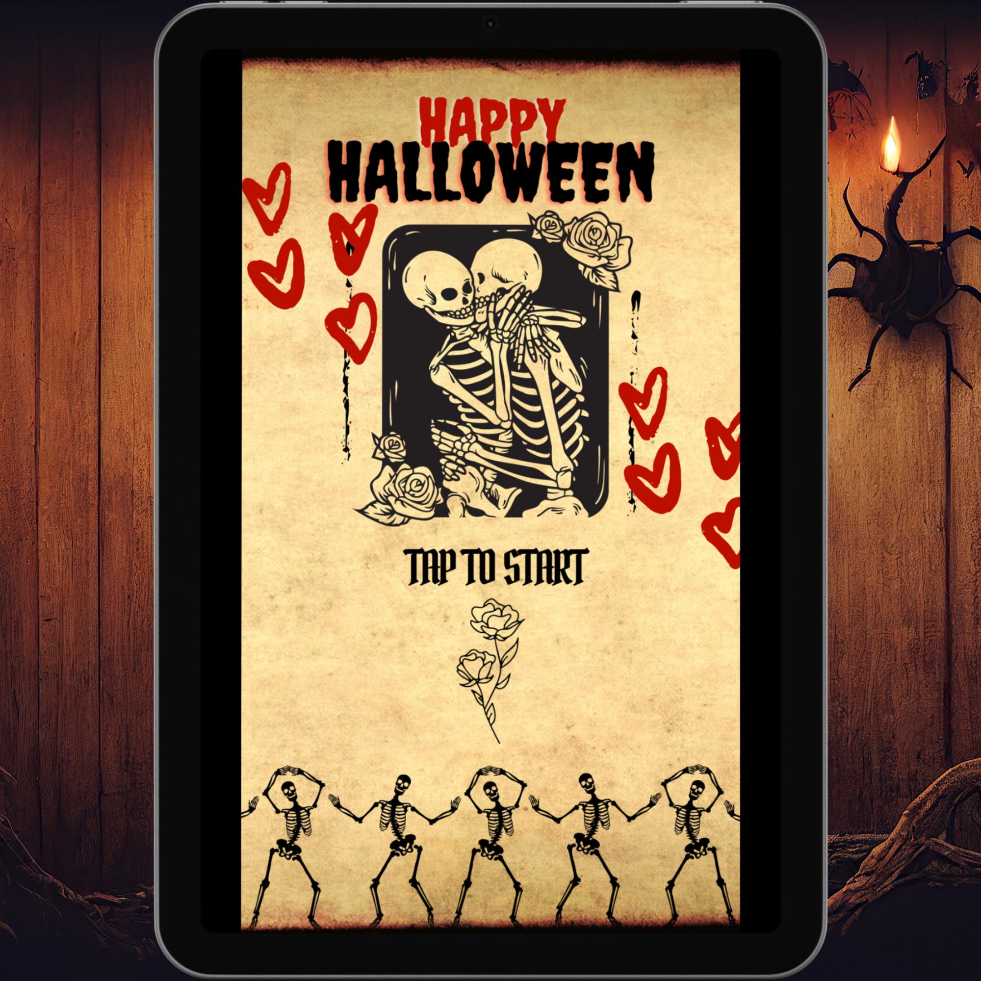 Halloween Animated Photo Booth Start Screen | 1080x1920px | Non ...