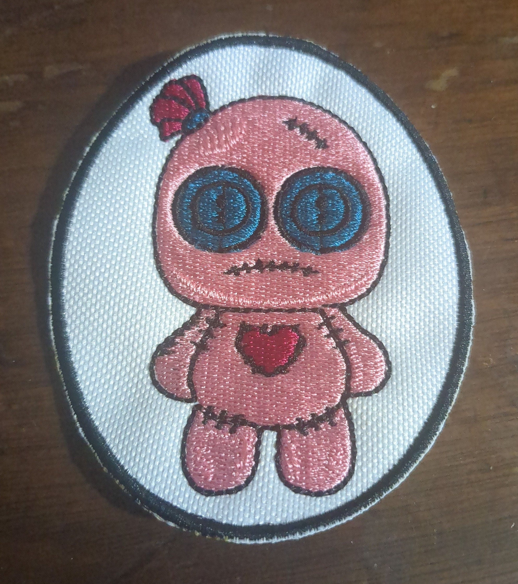 Sad Standing Voodoo Doll Patch - 3 X 3.5 Inches - Etsy