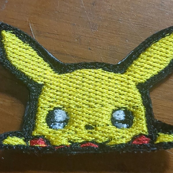 Pikachu Patch - Etsy
