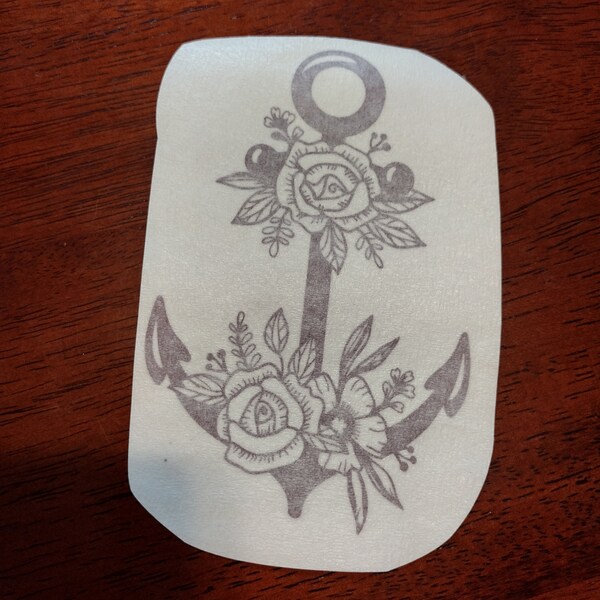Anchor Car Decal - Etsy