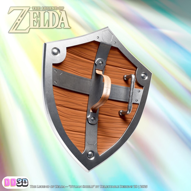 Link's Hylian Shield STL Files | Life Sized | High Detail - Etsy