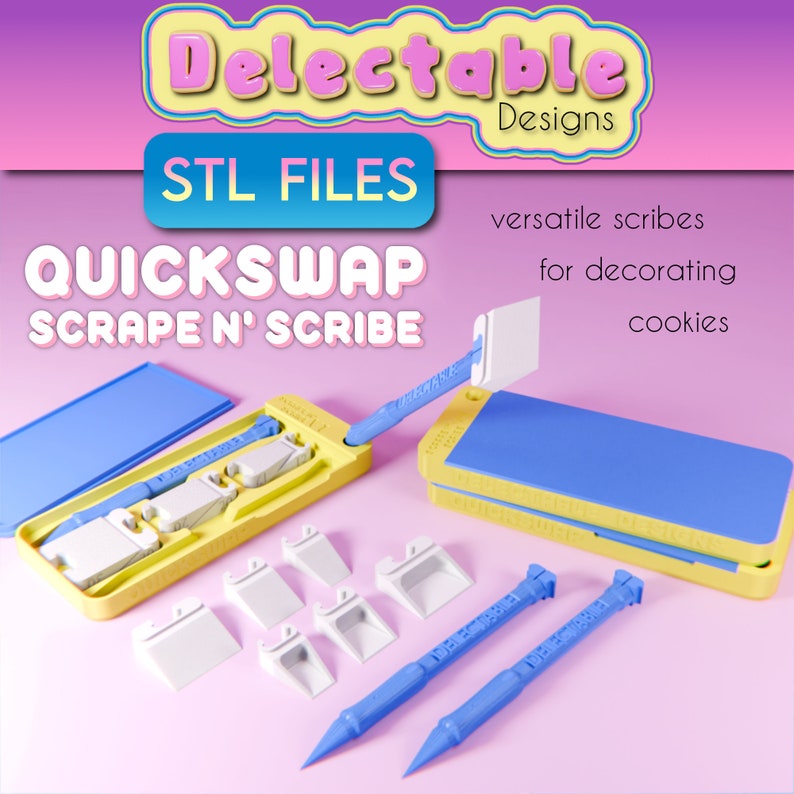 Quickswap Scrape N' Scribe .STL Files - Etsy