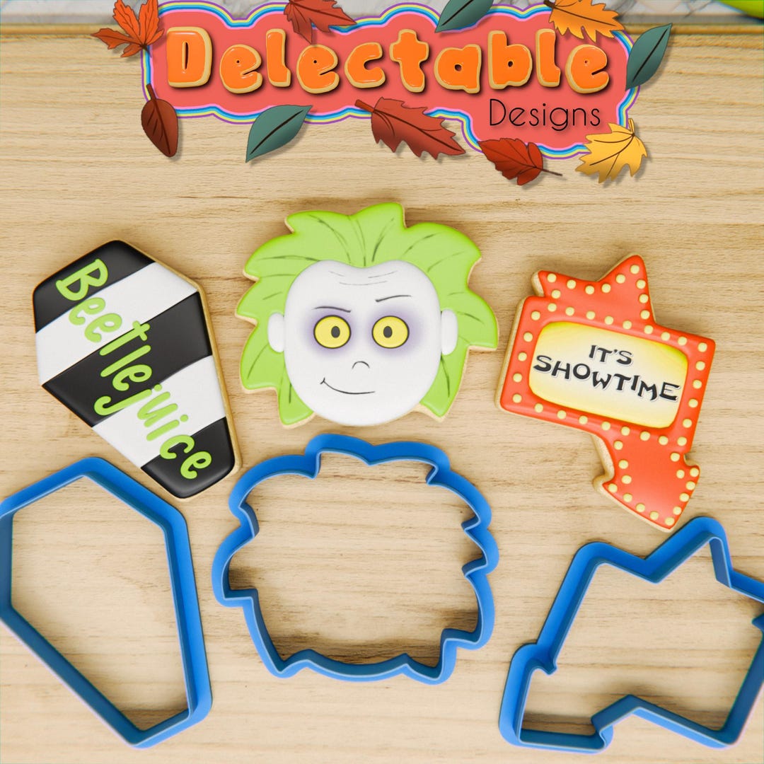 Beetle Juice Cookie Cutter Set - Etsy