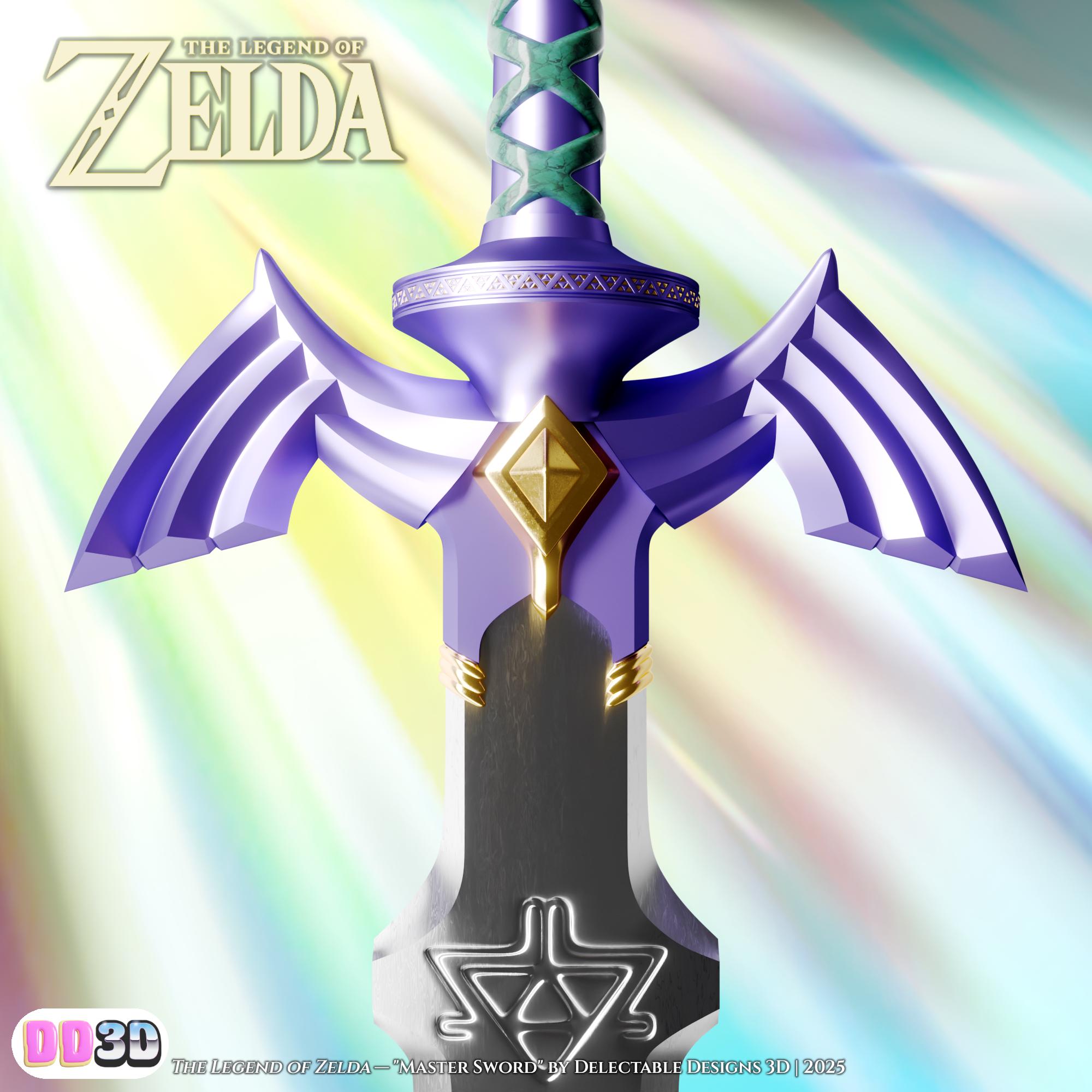 Master Sword & Scabbard STL Files | Life Sized | High Detail - Etsy Canada