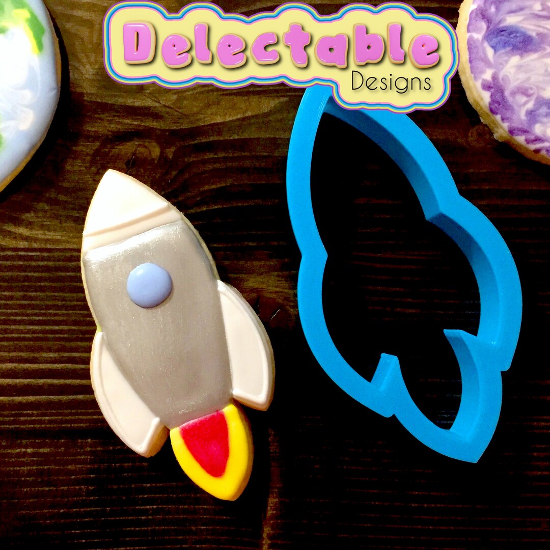 Space Ship Rocket Cookie Cutter - Etsy