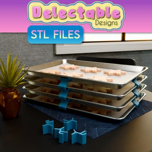 Baking Sheet Pan Stackers STL Files - Etsy
