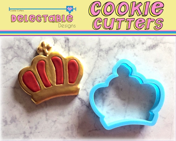 King or Queen Royal Crown Cookie Cutter - Etsy