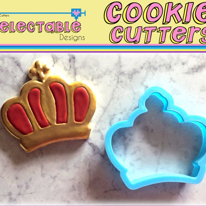 Crown Cookie Cutter - Etsy