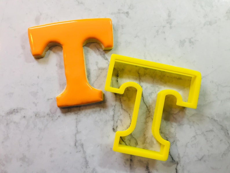 Tennessee T Cookie Cutter - Etsy