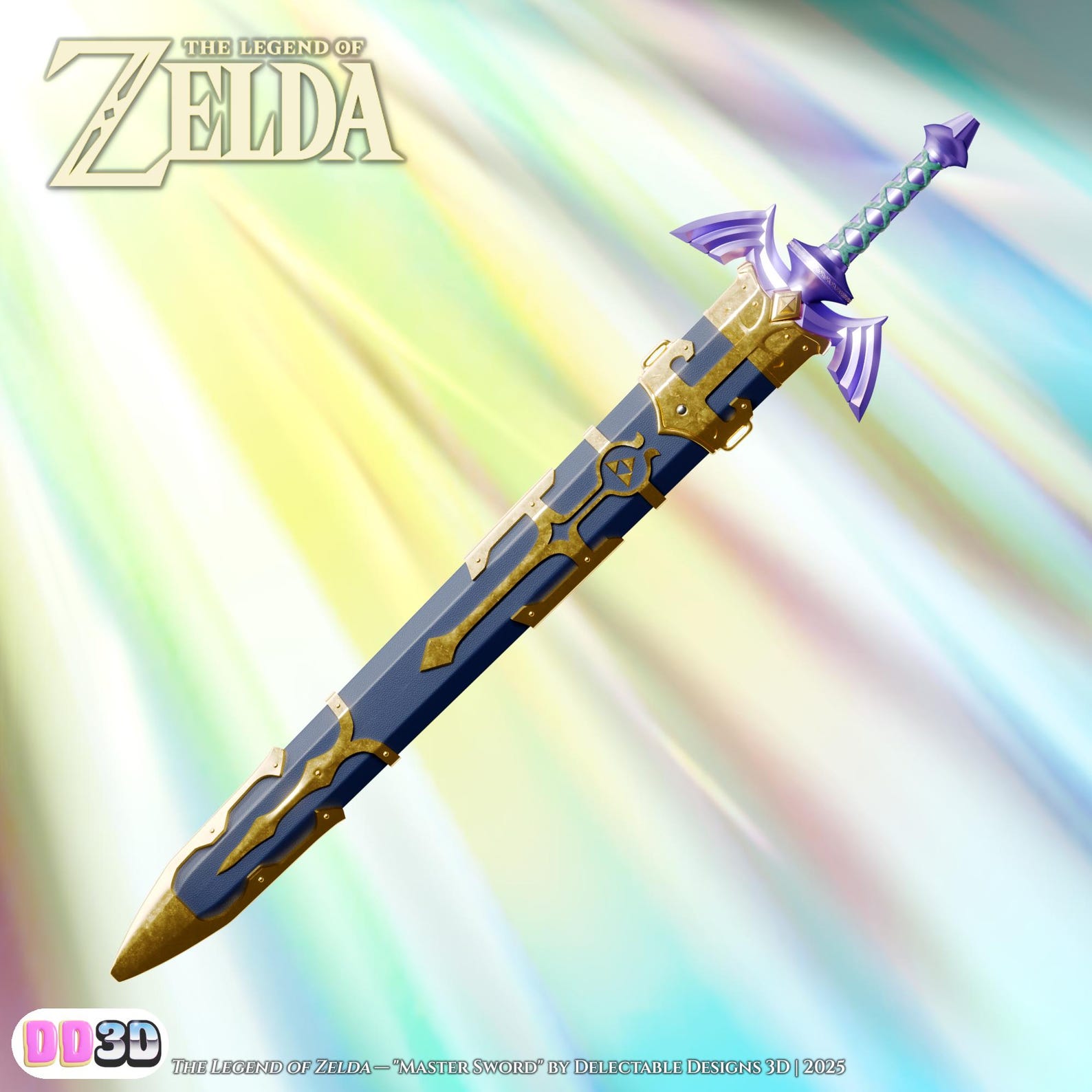 Master Sword & Scabbard STL Files | Life Sized | High Detail - Etsy Canada
