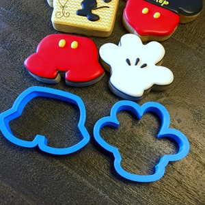Mickey Mouse Cookie Cutter Set - Etsy