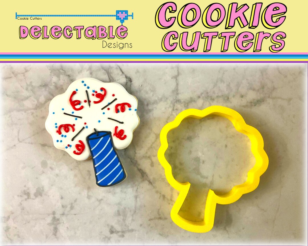 Firecracker Exploding Firework Summertime Cookie Cutter - Etsy