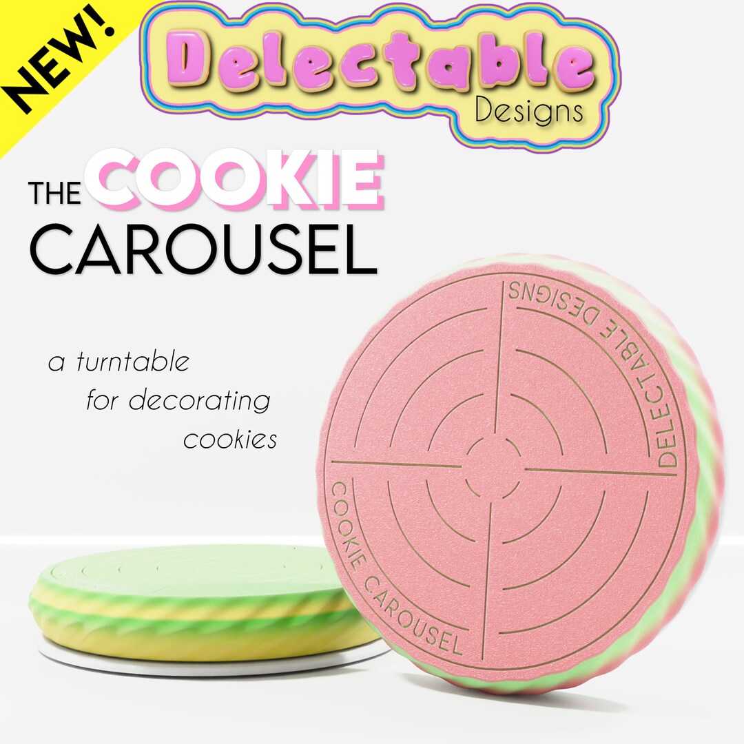 The Cookie Carousel A Turntable for Cookies - Etsy Australia