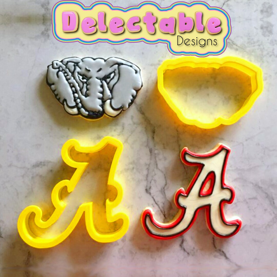 Alabama Crimson Tide Cookie Cutter Set - Etsy