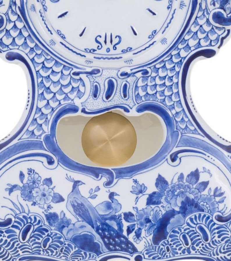 Royal Delft Large Clock the Original Blue Collection 10107500 - Etsy
