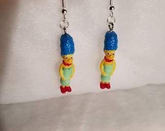 The Simpsons Earrings - Etsy
