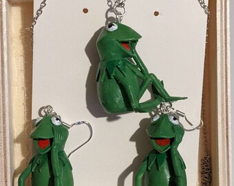 Kermit Frog Necklace - Etsy