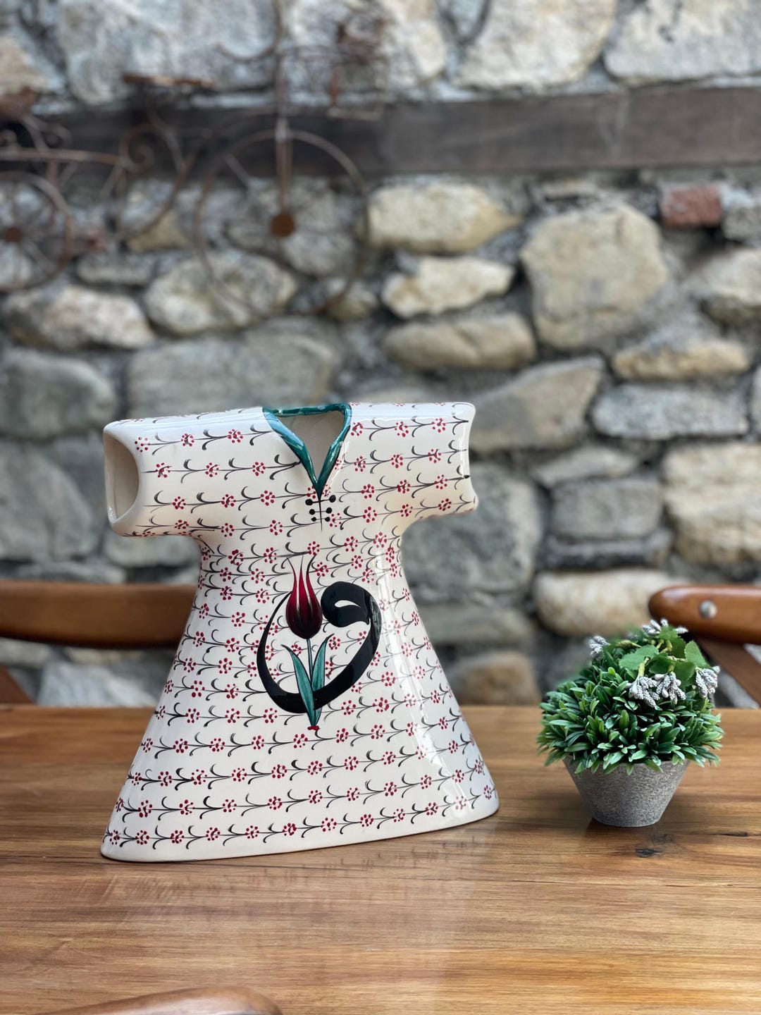 Decorative Ceramic Kaftan Robe, Handmade Ceramic Decorative Gift ...