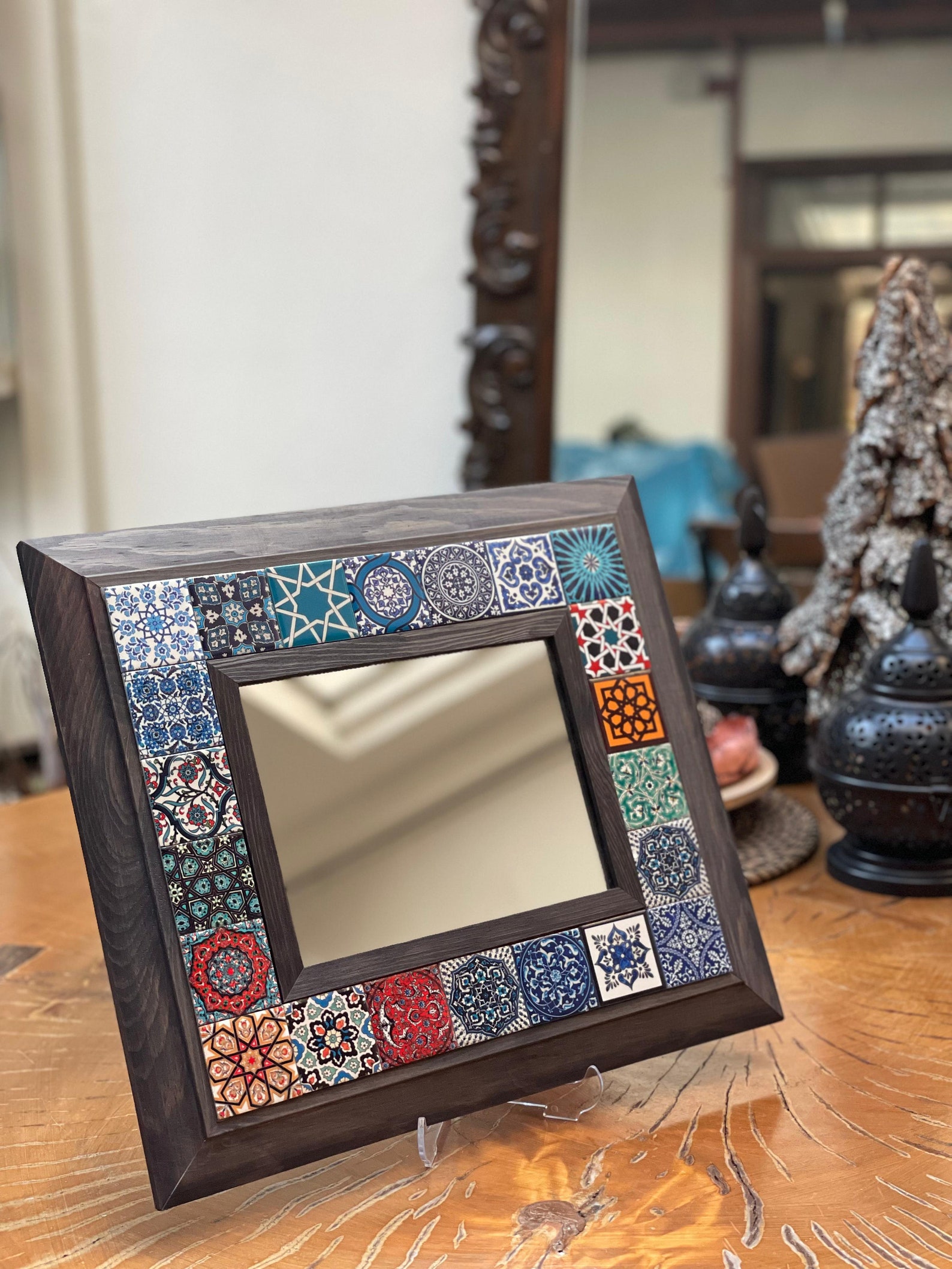 Mirror, Wall Mirror, Wall Art, Mirror Art, Hanging Mirror, Wall Hanging ...