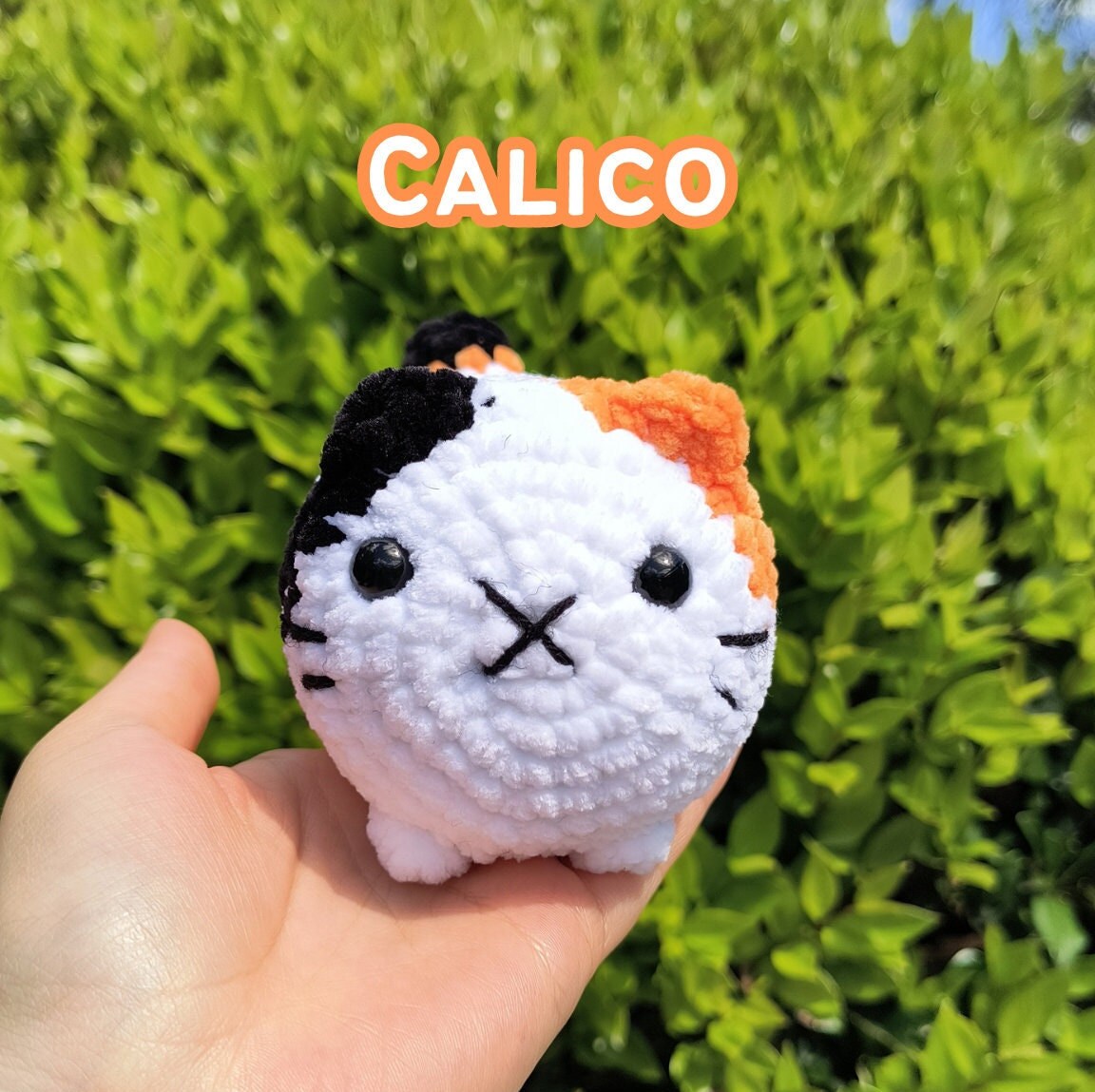 Crochet Cats // Handmade Cat Plushie // Crochet Cat Plushie ...
