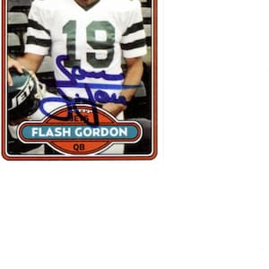 Sam J. Jones Signed Autographed Flash Gordon Trading Card - Etsy